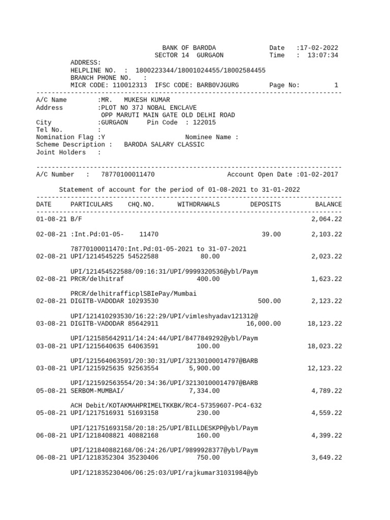mukesh kumar (1) | PDF | Banks | Cheque