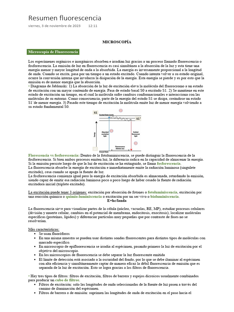 TP Biocel 3 | PDF | Fluoróforo | Atómico