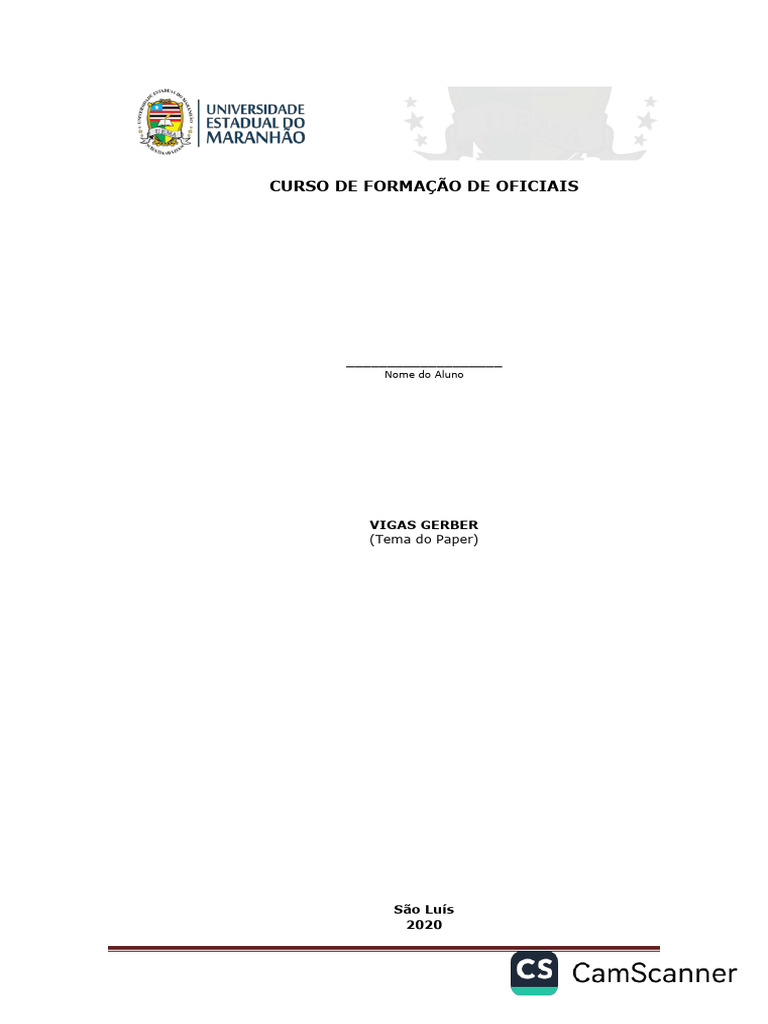 Modelo Paper | PDF | Teoria | Resistência dos materiais