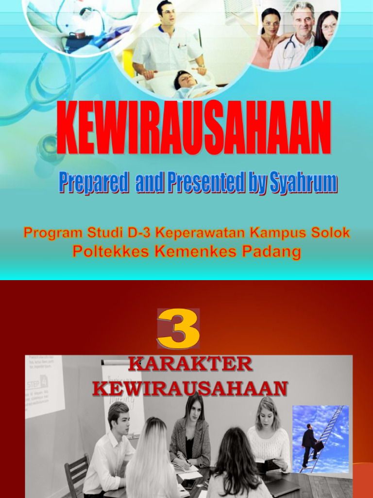 3. KWU_Karakter Kewirausahaan | PDF