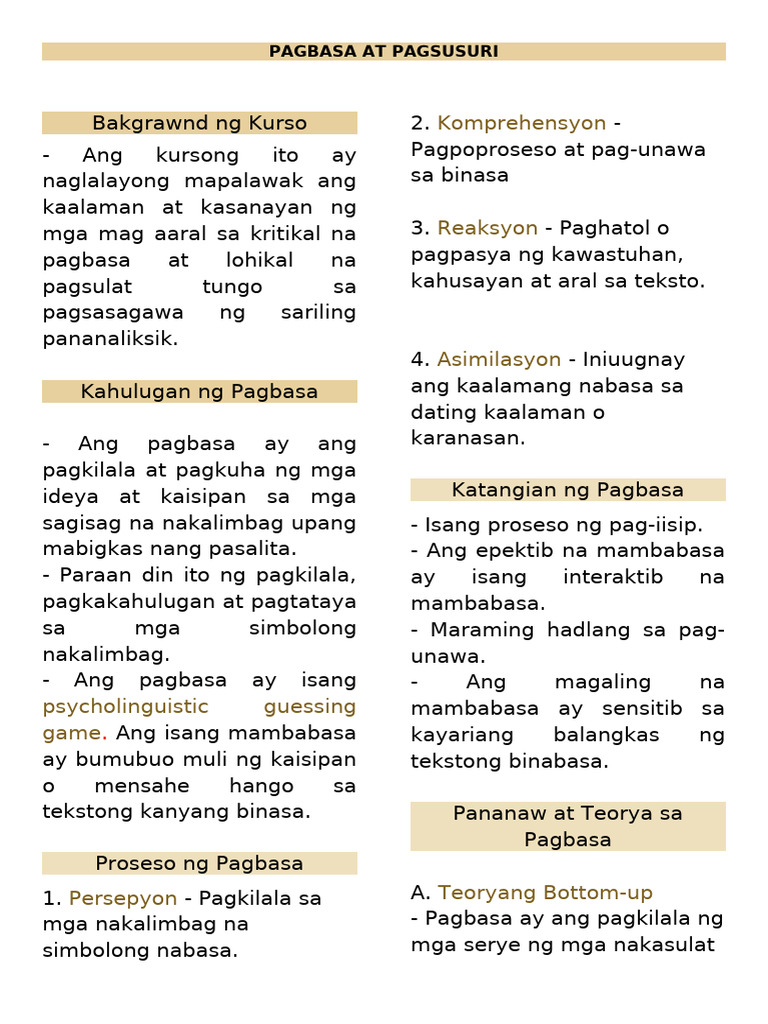 PAGPAG | PDF