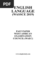 Free WAEC Past Questions PDF Download | PDF