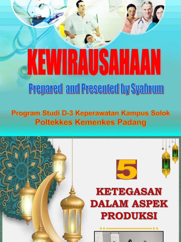 KWU - Ketegasan Dalam Aspek Produksi | PDF
