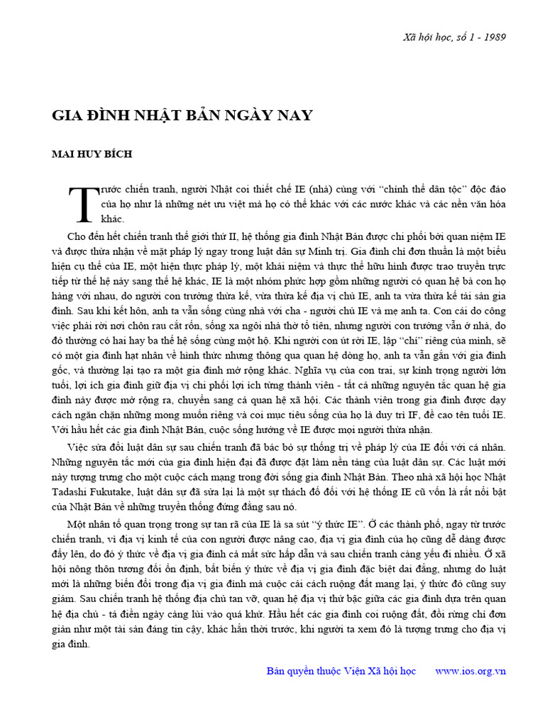 So1 1989 MaiHuyBich | PDF