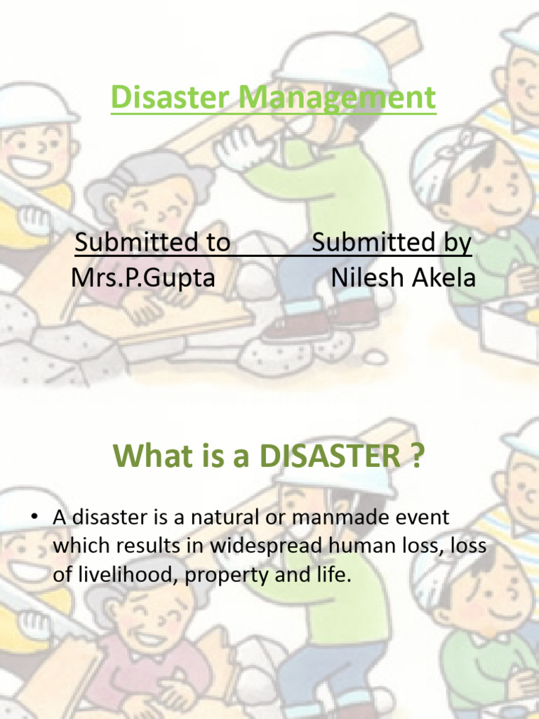 Disaster Management 3 | PDF