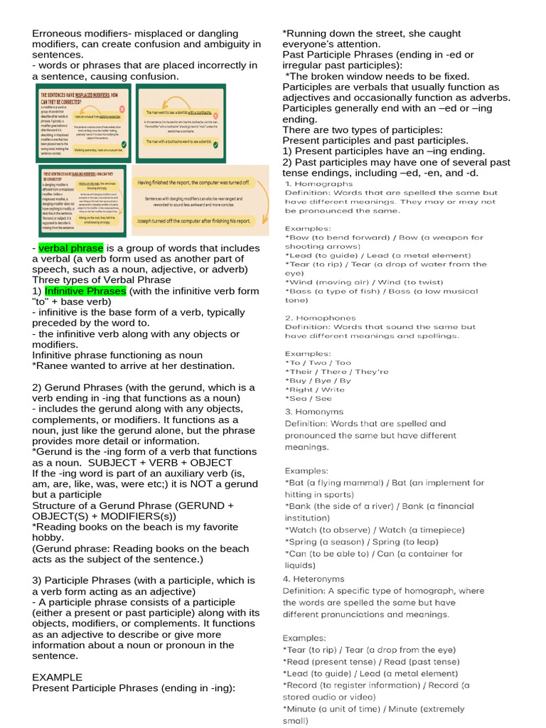 ELECTIVE 1 Prelim | PDF | Verb | Adjective