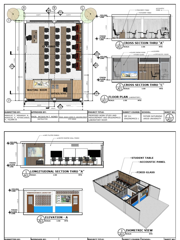 Layout Laboratory | PDF | Civil Engineering | Architectural Elements