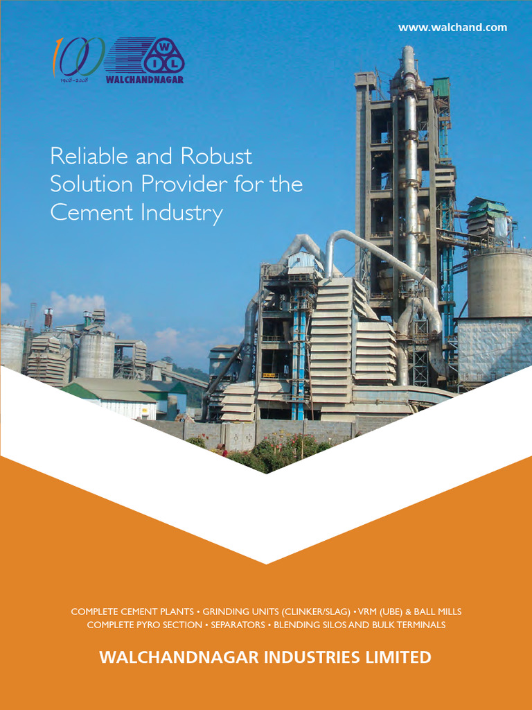 Cement Brochure | PDF | Mill (Grinding) | Cement