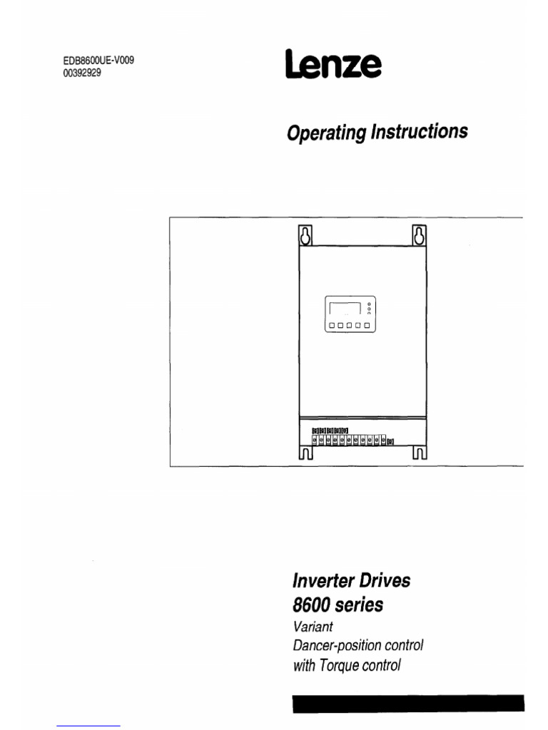 8600 Series | PDF | Electrical Wiring | Parameter (Computer Programming)