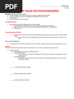 CXC Visual Arts Journal Structure | PDF