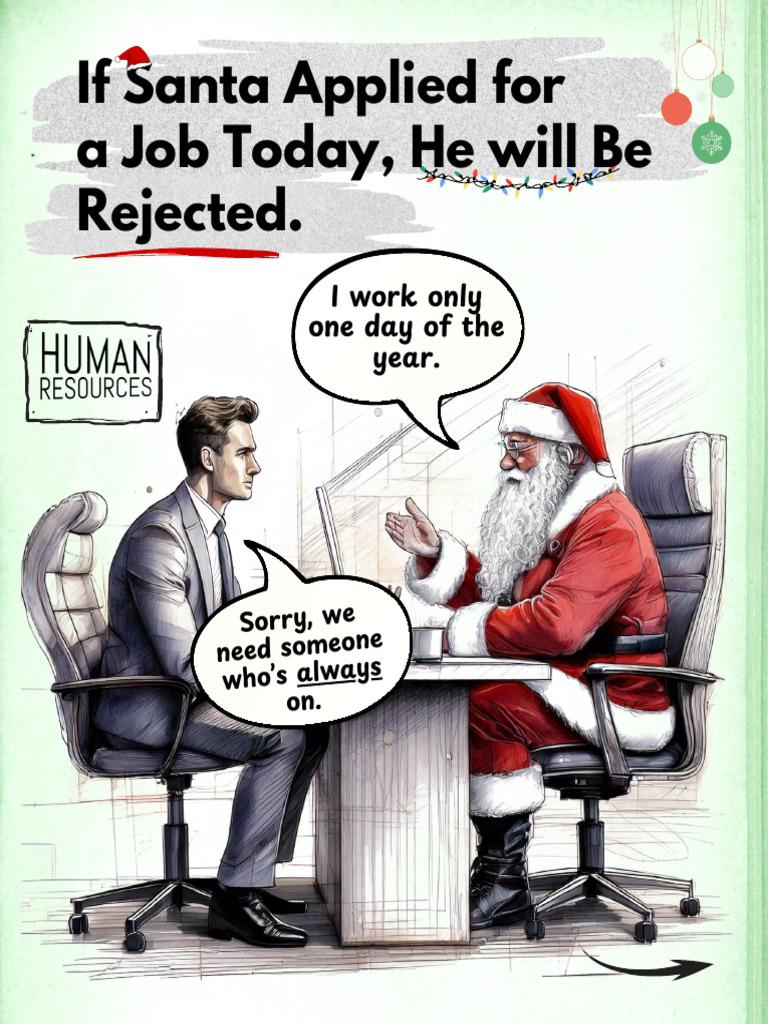 Why Santa Would Fail a Job Interview | PDF