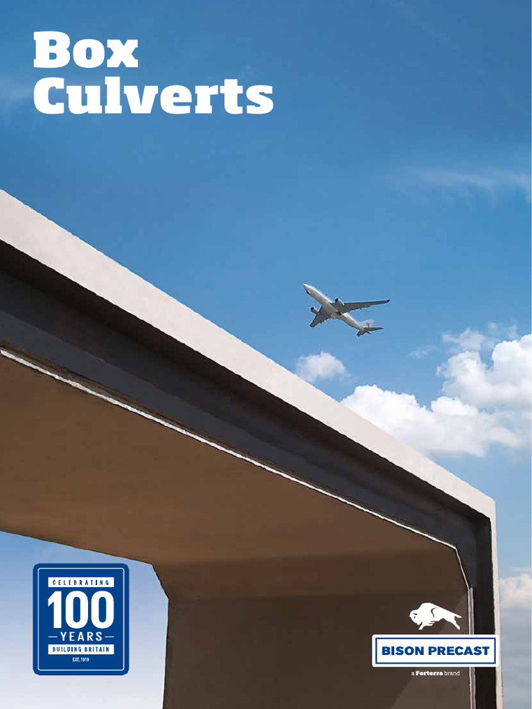 Bison Box Culvert Brochure 2019 | PDF | Concrete | Civil Engineering