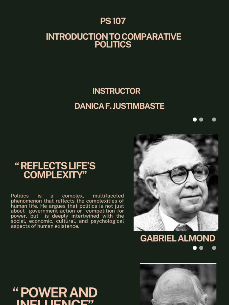 Comparative Politics Lecture | PDF