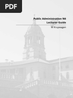 N6 Public Law Lecturer Guide | PDF | Jurisdiction | United States Tax Court