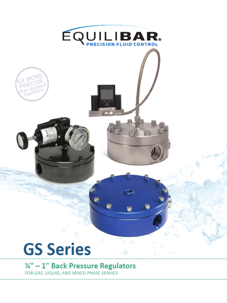 Equilibar-GS GSD Series-General Service Back Pressure Regulators | PDF ...