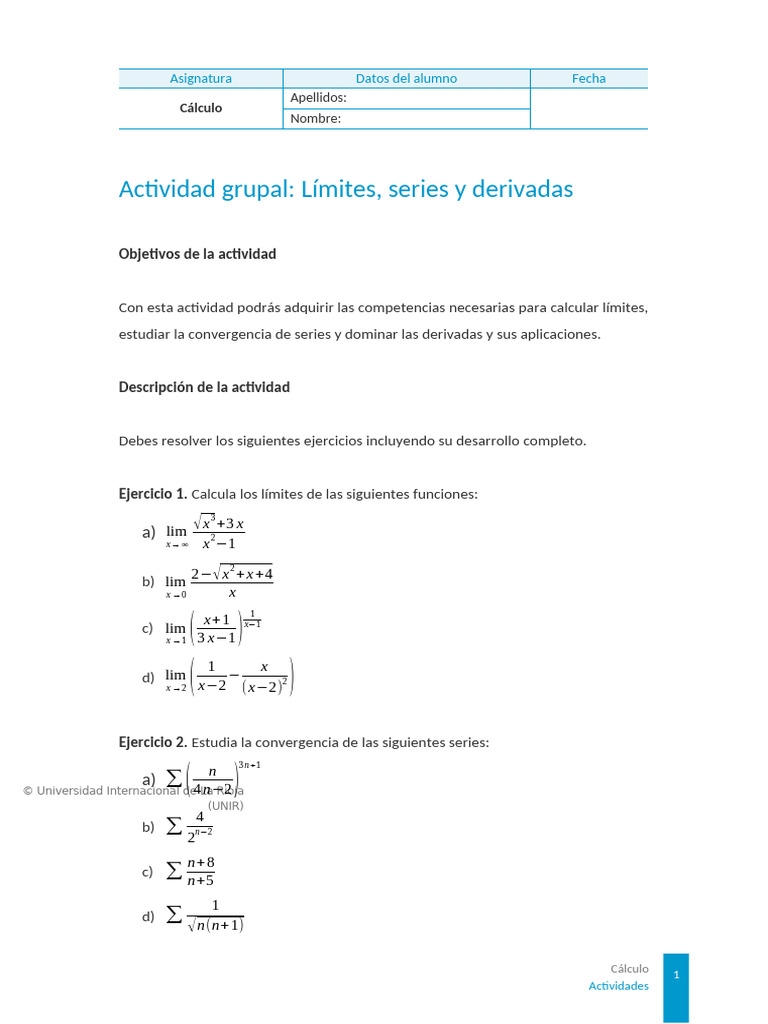Gfisica01 Act Grupal | PDF | Análisis matemático | Matemáticas