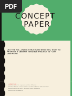 2.2 Parts of A Concept Paper | PDF
