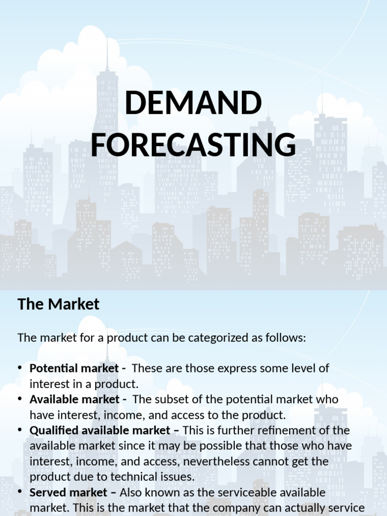Demand Forecasting Chap 2 Lessons 2 | PDF
