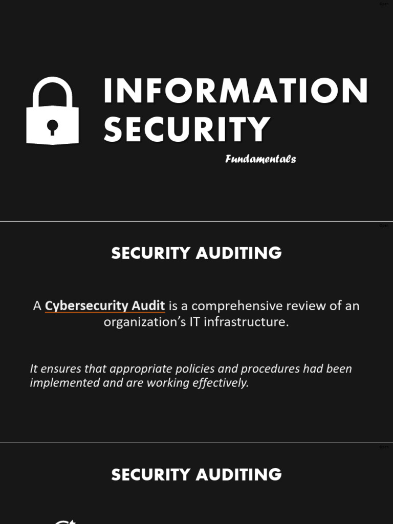 Security Auditing | PDF