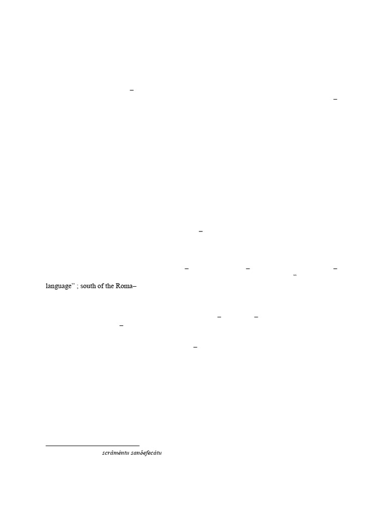 Romanian and The Italian Dialects II | PDF | Languages | Foreign ...