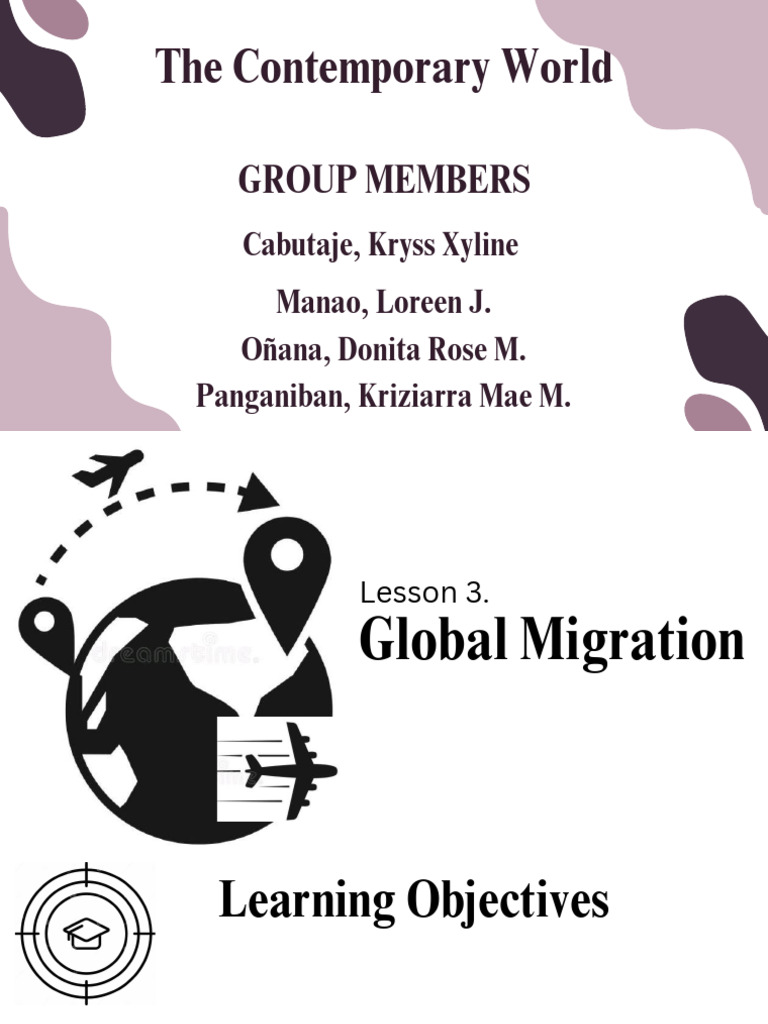 Understanding Global Migration Factors | PDF | Human Migration | Economies