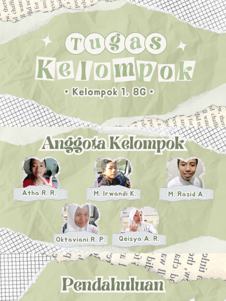 Latihan Presentasi Kelompok 1 | PDF