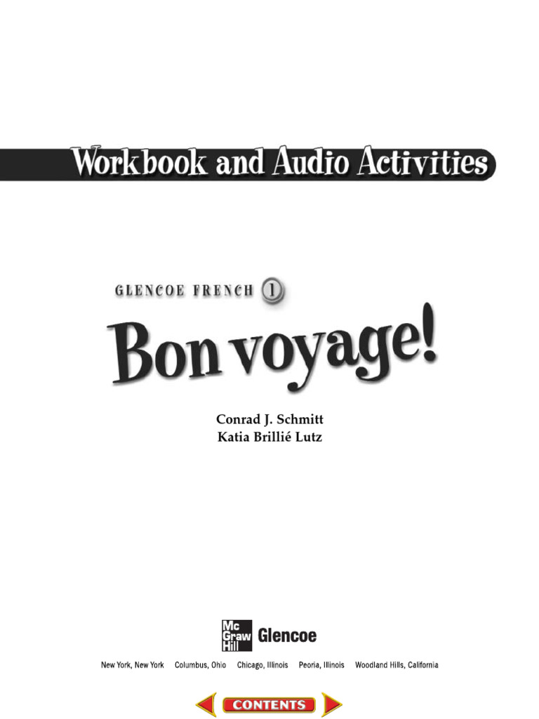 Activités audio pour Bon voyage! A1 | PDF