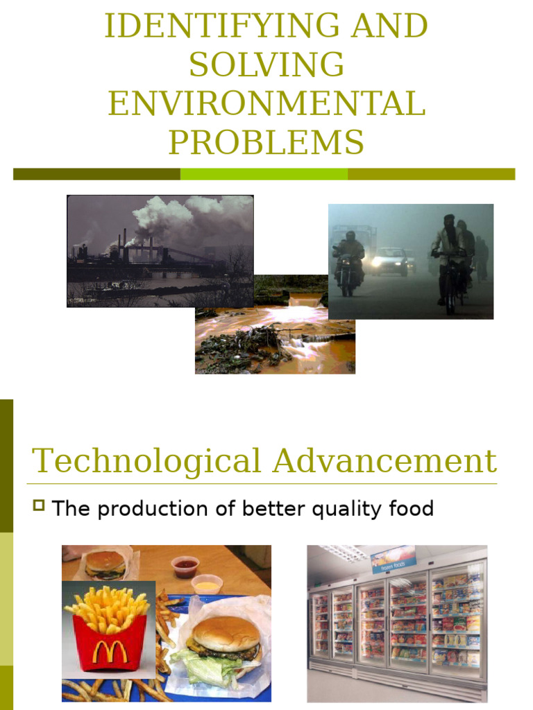 Environmental Issues & Solutions Analysis | PDF | Birth Rate ...