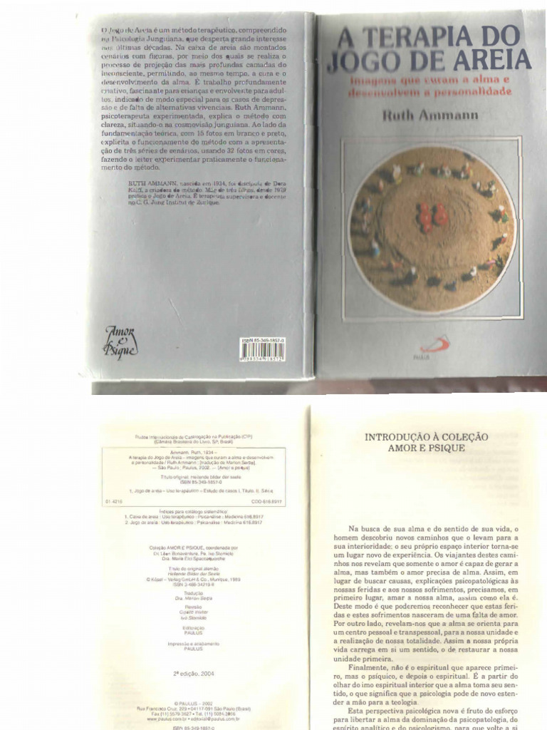 A Terapia Do Jogo de Areia - Ruth Ammann | PDF | Carl Jung | Consciência