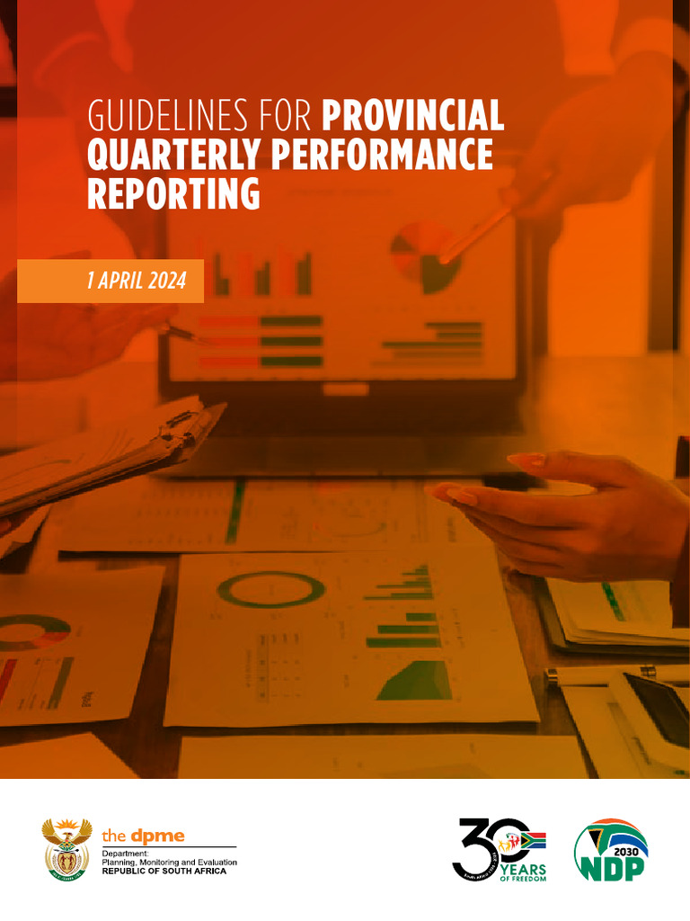 EQPRS Guidelines for Quarterly Reporting | PDF | Strategic Planning ...