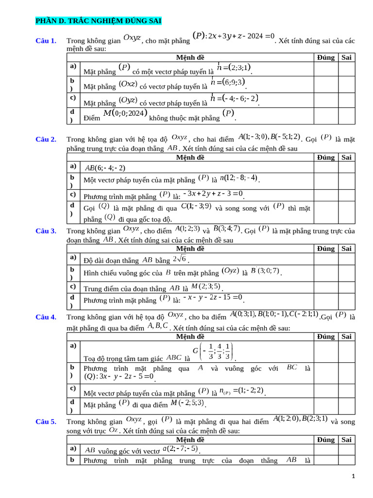 Phan D. Trac Nghiem Dung Sai - Cauhoi | PDF