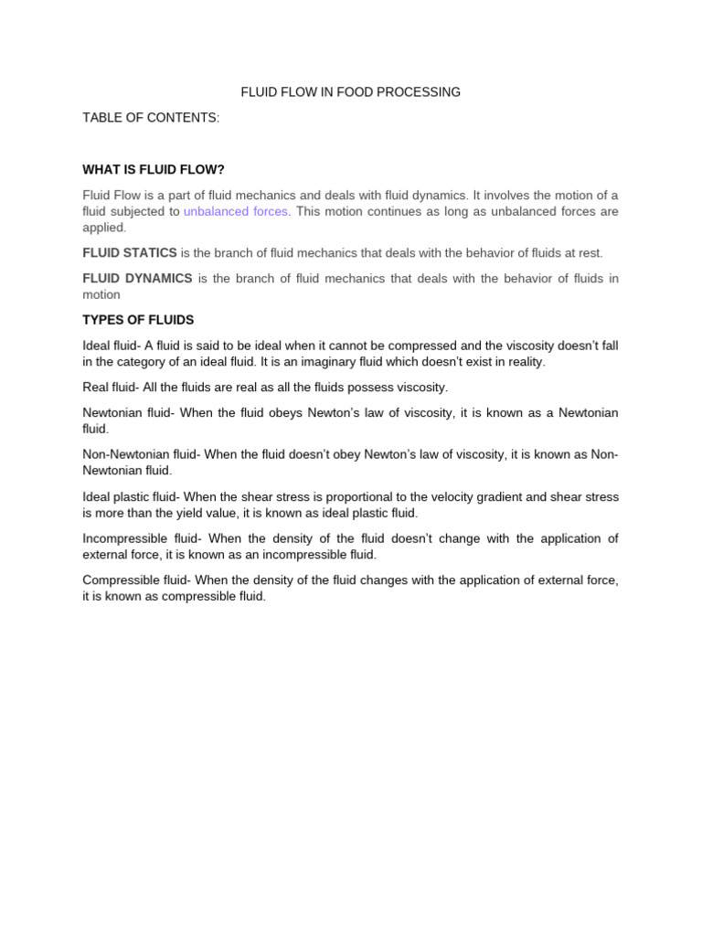 FLUID FLOW | PDF | Fluid Mechanics | Fluid Dynamics