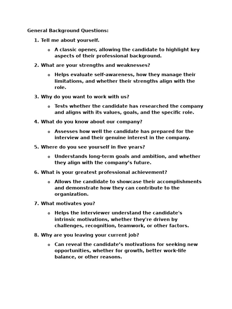 Interview Qs | PDF