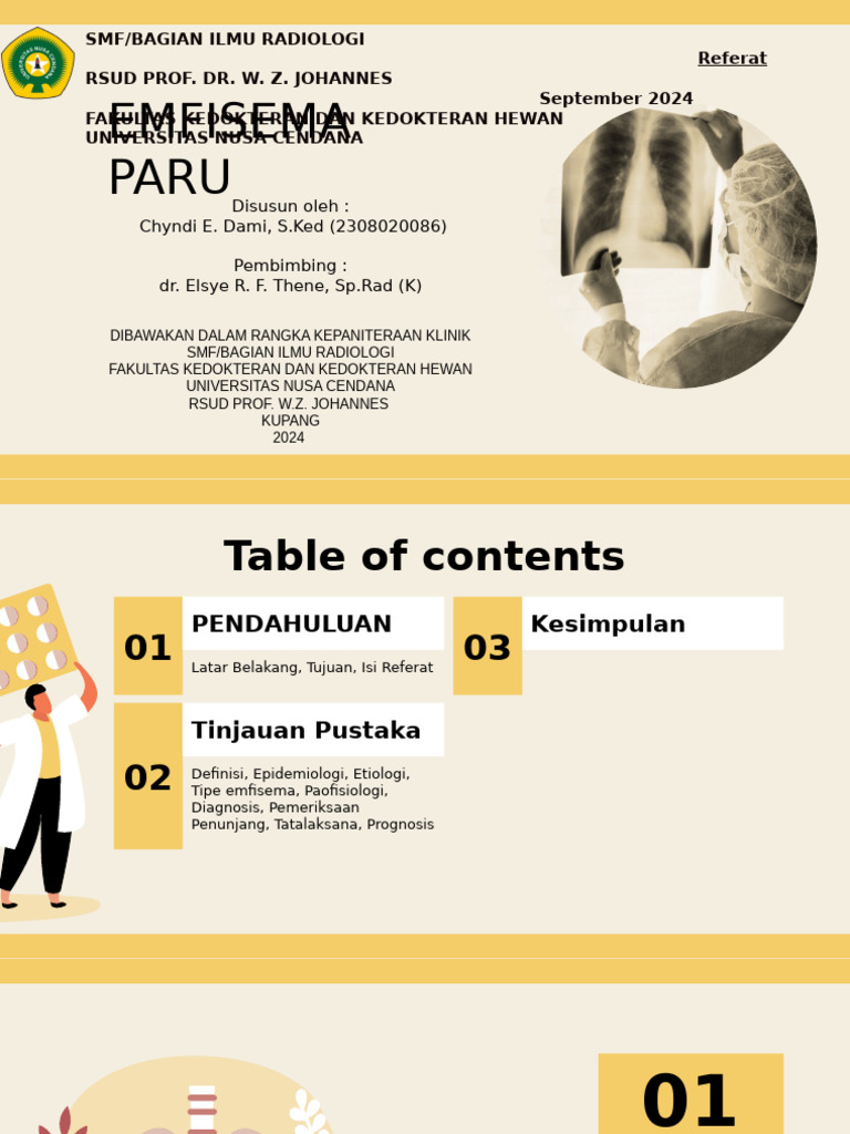 Referat Emfisema Paru | PDF