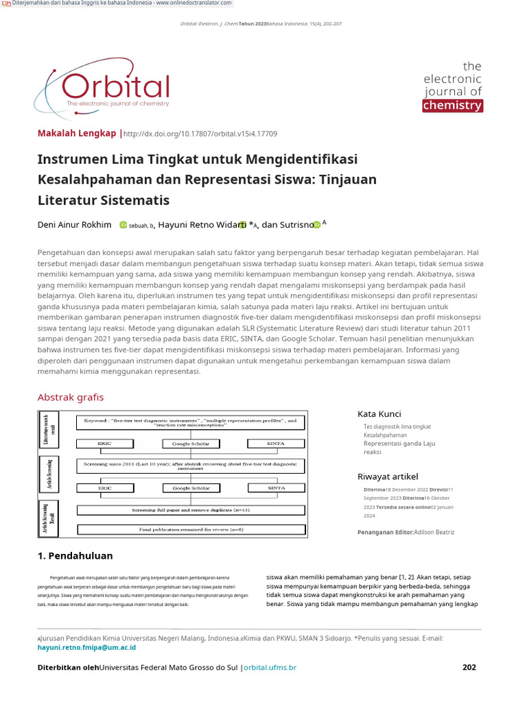 Contoh Artikel Review Five Tier.en.Id | PDF