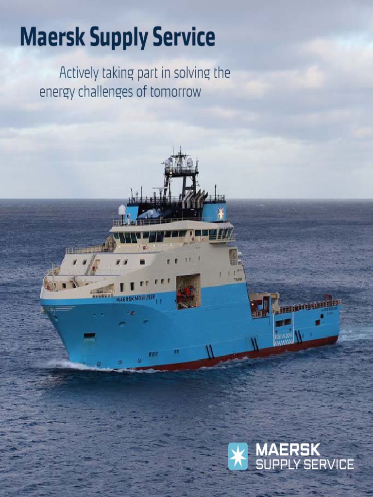 Maersk Supply Service Company Brochure 2020 PDF | PDF