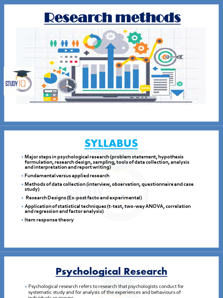 PPT - Research Methods 1 | PDF | Sampling (Statistics) | Hypothesis