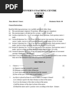 Allen Screening Test Practice Paper 7-8 | PDF | Sodium Bicarbonate ...