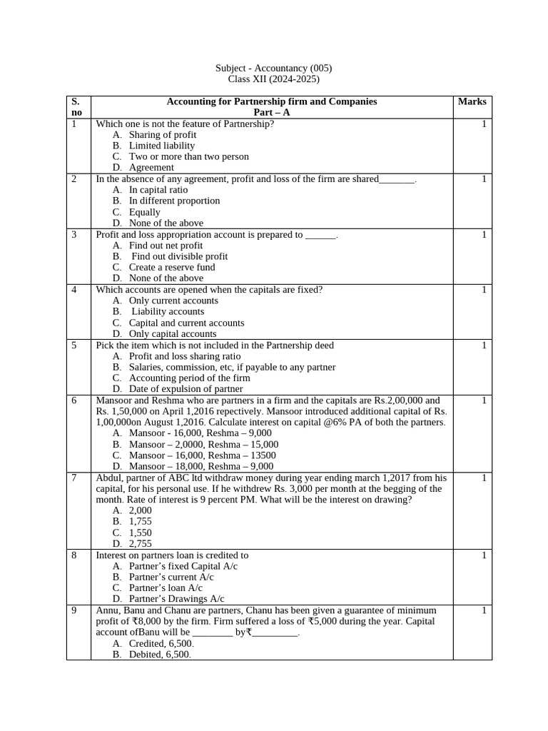 12th Question | PDF | Goodwill (Accounting) | Interest