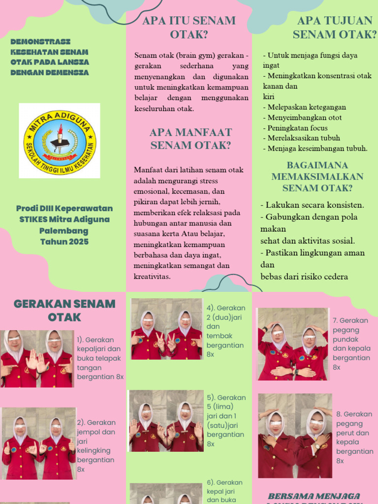 Leaflet Senam Otak PKL - 20250120 - 212140 - 0000 | PDF
