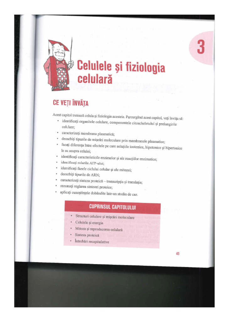 CAP. II. CELULELE SI FIZIOLOGIA CELULARA | PDF