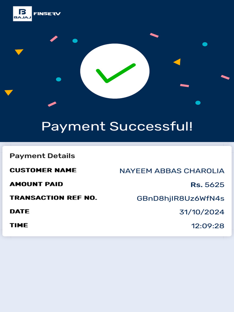 Bajaj Finserv 2 | PDF