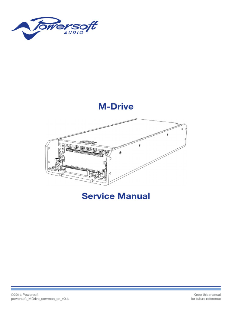 PS MDrive Servman en v0.5 | PDF | Electrostatic Discharge | Power Supply