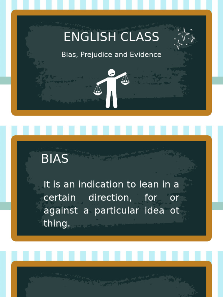 Types of Biases and Prejudices | PDF