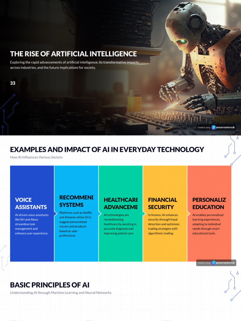 The Rise of Artificial Intelligence_ Transformations and Implications | PDF