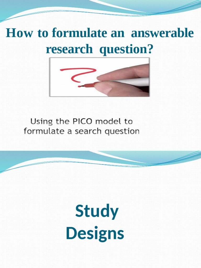 4 Pico Model Ebp | PDF | Randomized Controlled Trial | Cohort Study