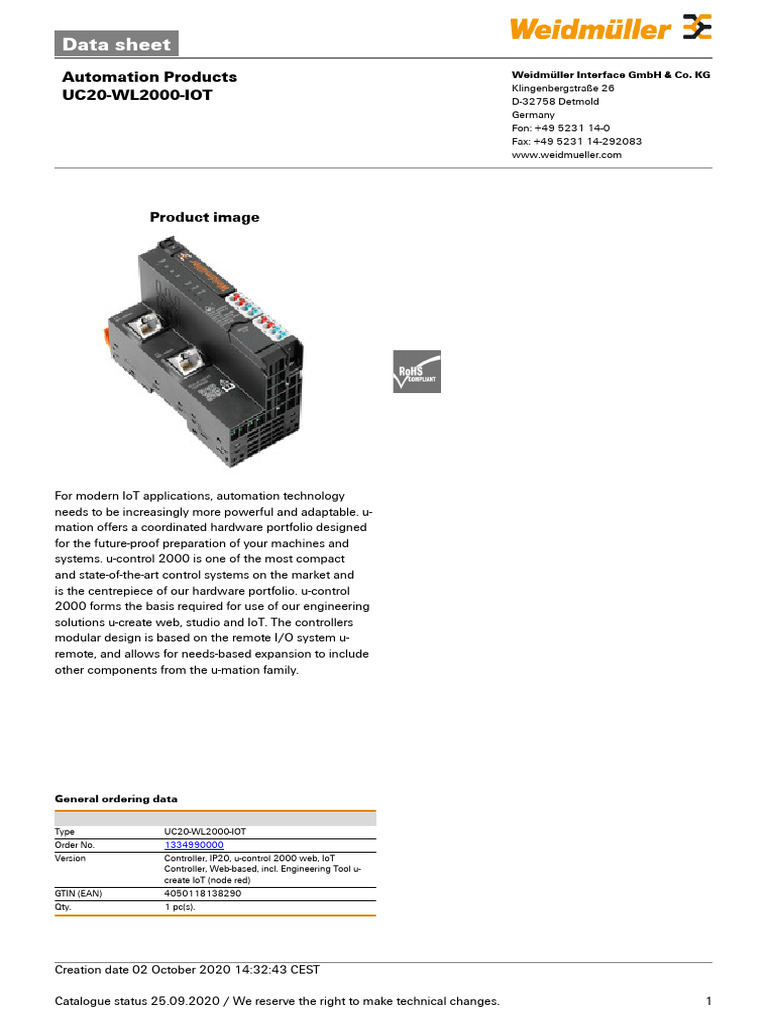 1334990000_UC20-WL2000-IOT_en | PDF | Usb | Electronics