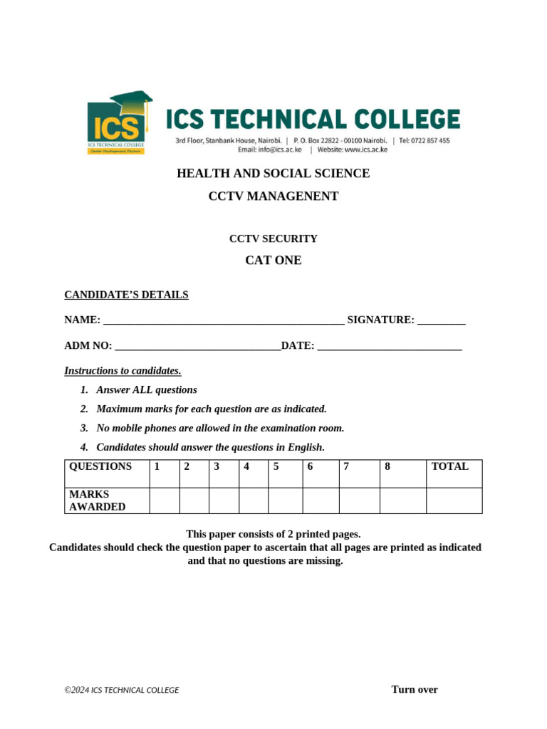 CCTV SECURITY- 2 COPY | PDF