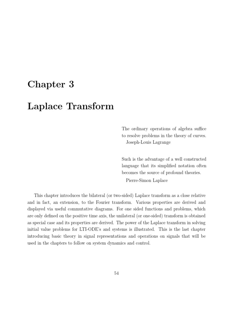 Chapter3 23 | PDF | Laplace Transform | Fourier Transform