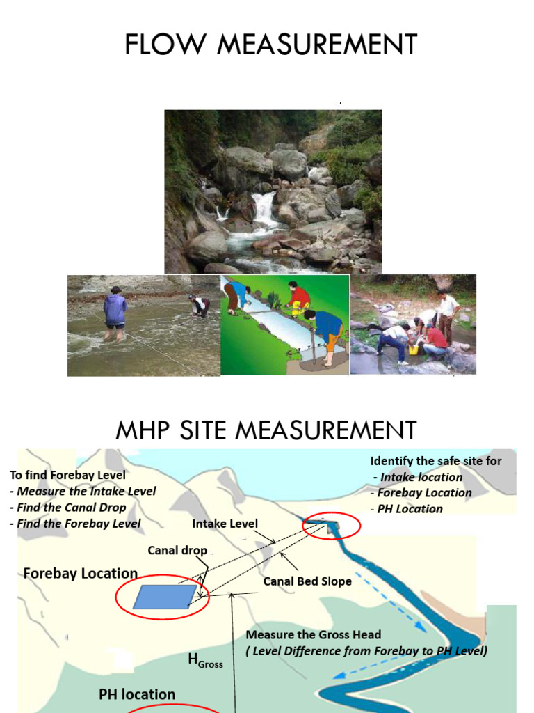 Flow Measurement Techniques for Hydropower | PDF | Discharge (Hydrology ...